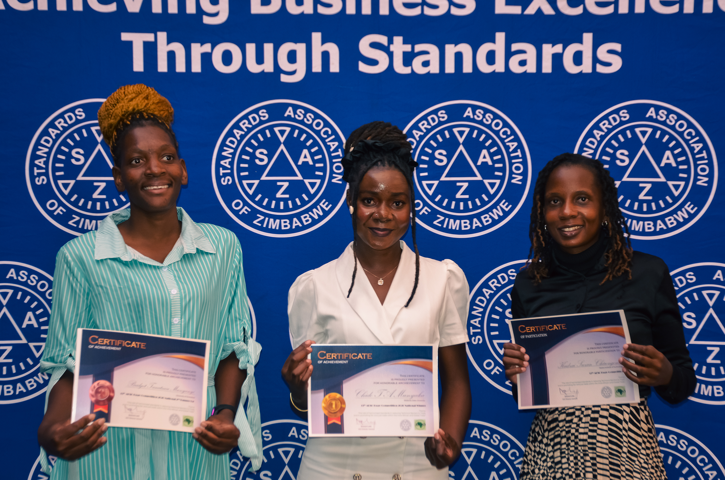 Standards Association of Zimbabwe Honors National Winners of the 13th ...